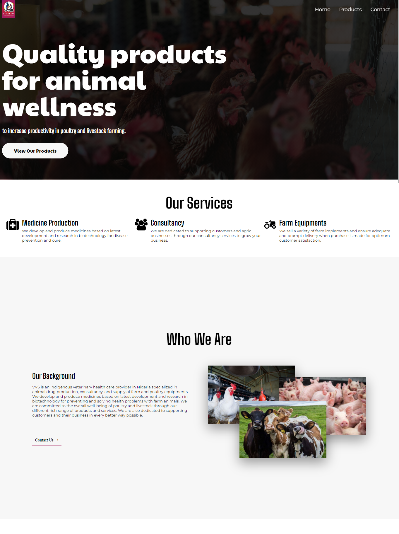 GitHub - Fransco35/VVS: This is a frontend website built for an indigenous company using HTML ...