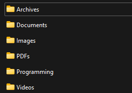 GitHub - Xanoor/Folder-Sorter: Python script that sort files by extensions