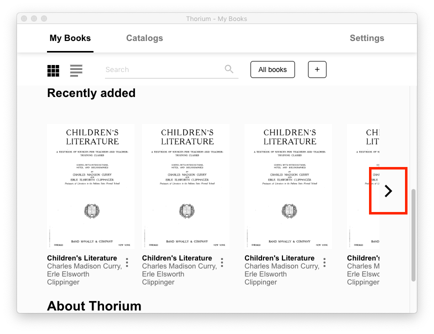 library/bookshelf: delete publication, scroll (press arrow) => fatal crash (white window ...