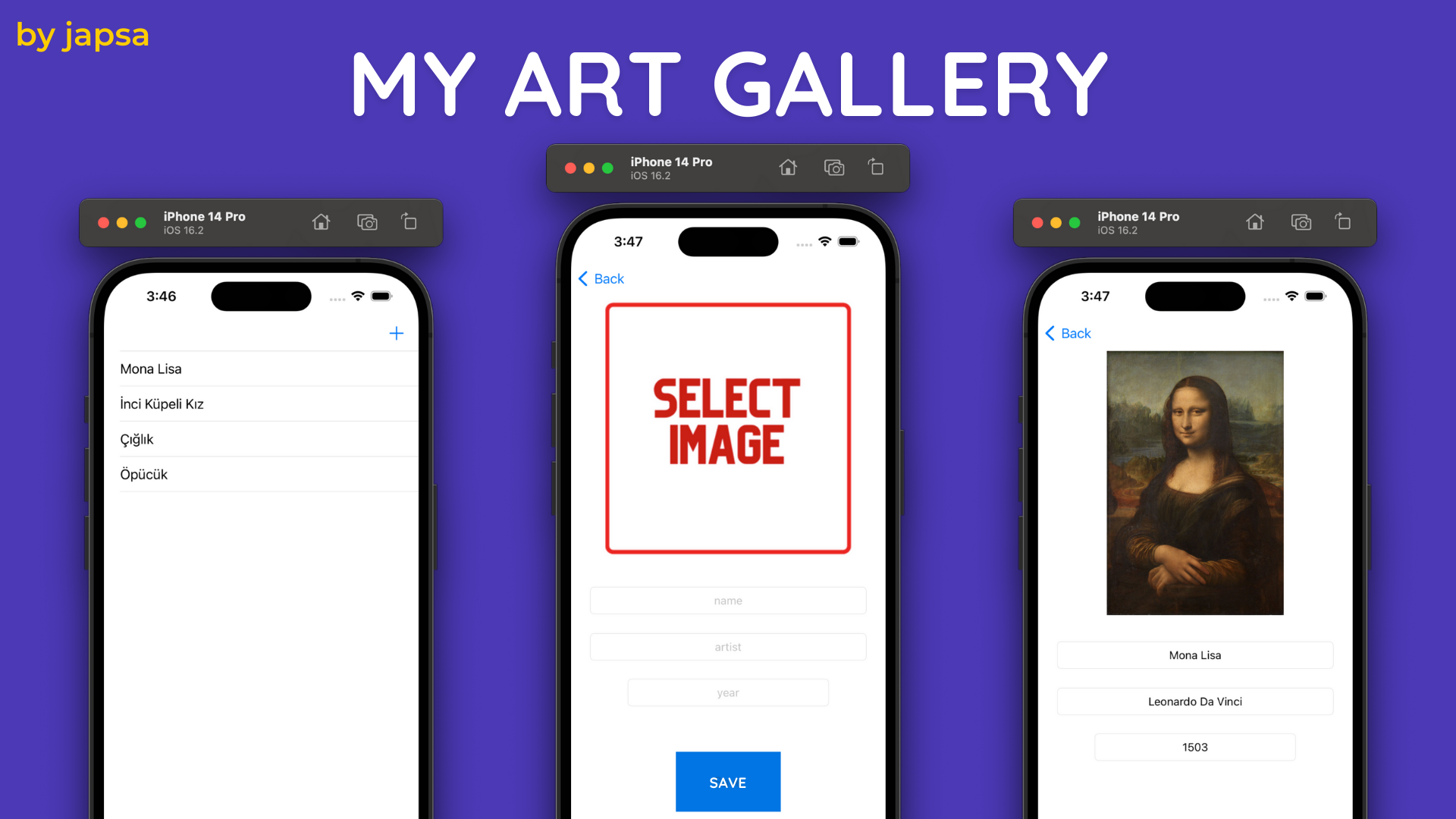 GitHub - japsadev/MyArtGallery: The technology I use while making this ...