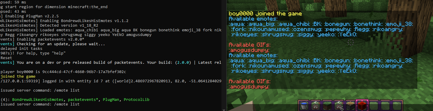 PacketEvents not working with network-compression-threshold set to -1 · Issue #412 · retrooper ...