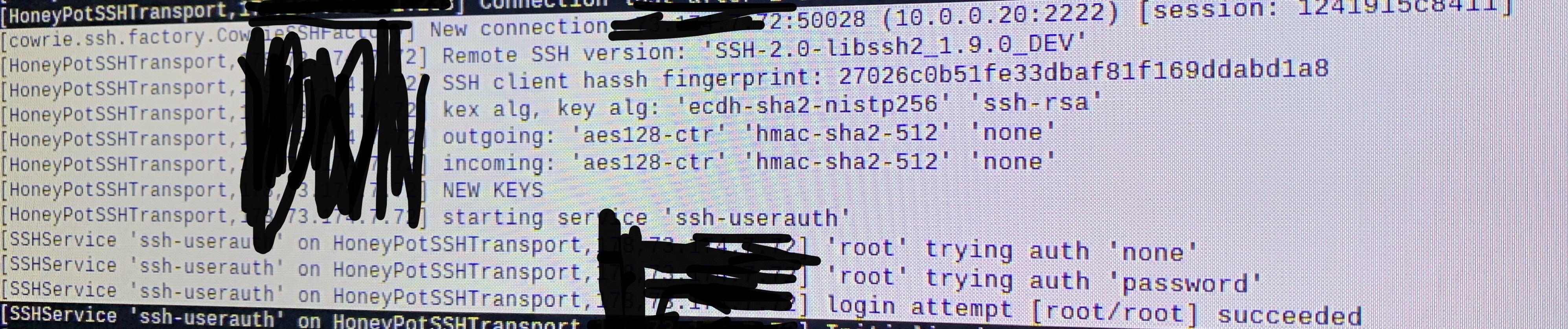 userdb not checked · Issue #1320 · cowrie/cowrie · GitHub