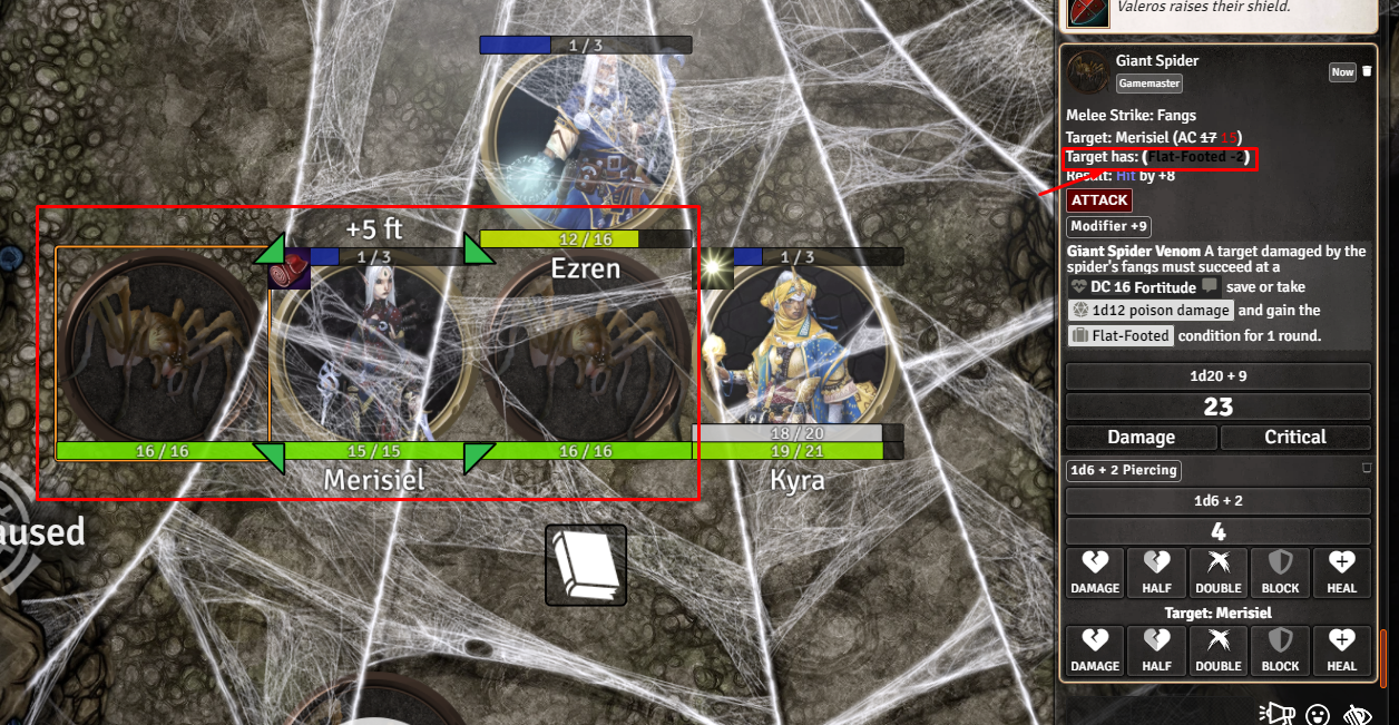 Flanking a creature elevated 5ft provides flanking when it shouldnt · Issue #4875 · foundryvtt ...