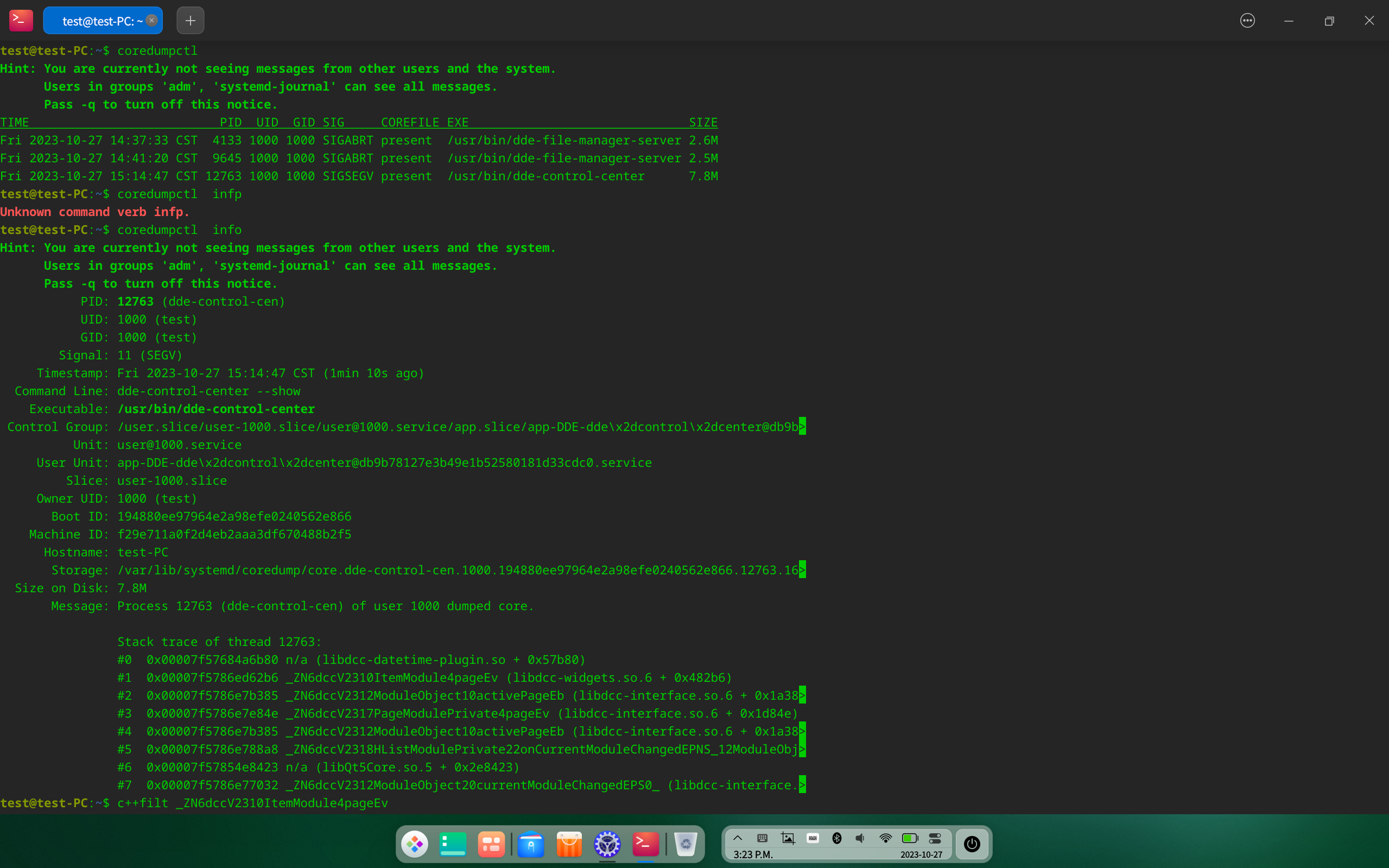 【deepin_V23_beta3】【紧急】【严重】【集成测试】【DDE】【控制中心】点击区域二级菜单时控制中心出现闪退 · Issue #6004 · linuxdeepin ...