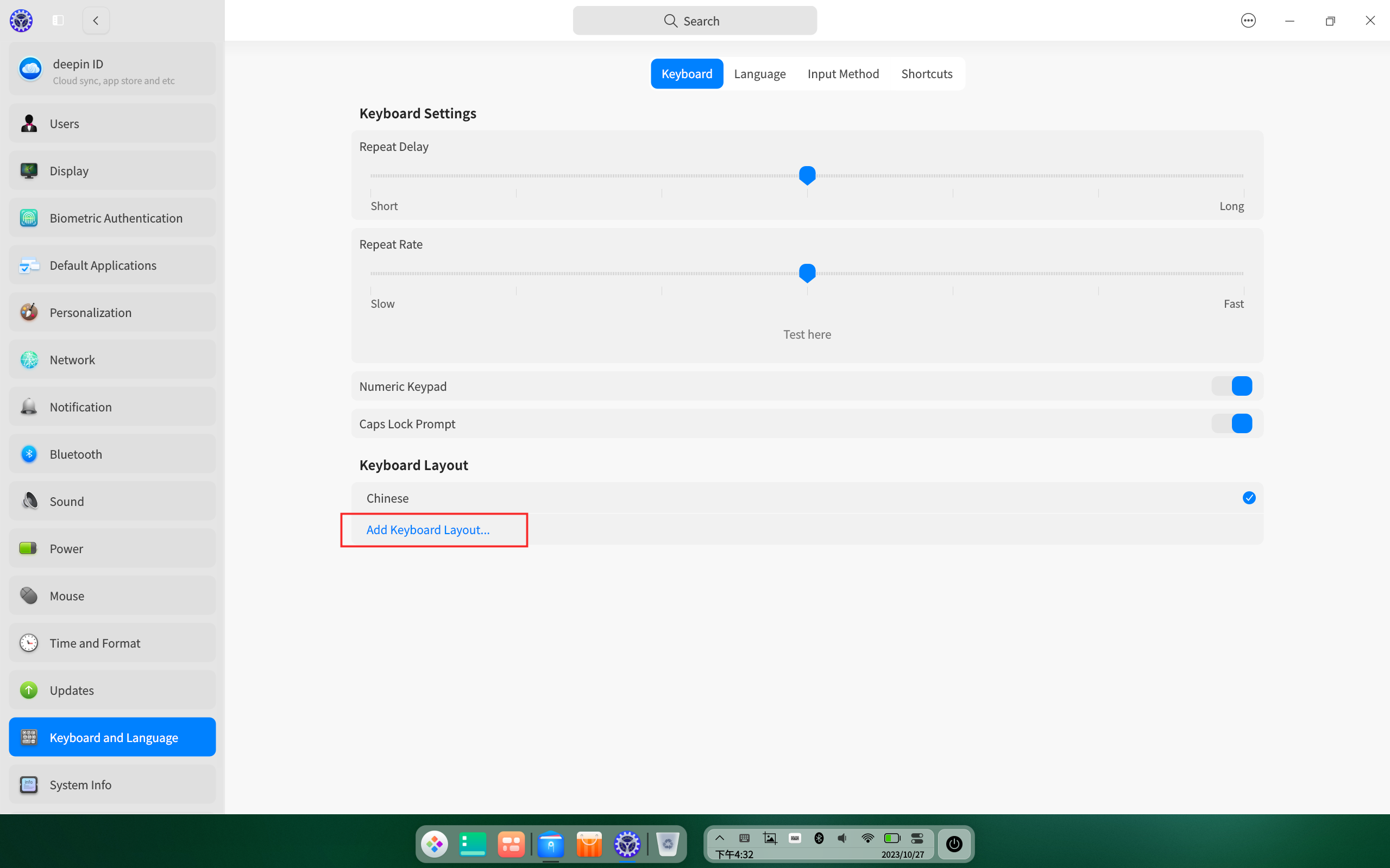 【deepin_V23_beta3】【一般】【有空】【集成测试】【DDE】【控制中心】英文环境下'更改区域日期和时间格式'按钮，国际化翻译不 ...