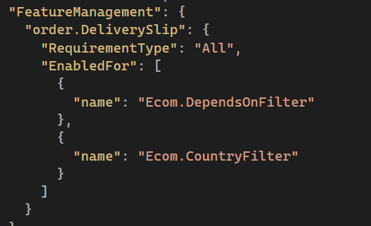 Feature flag with multiple custom filters · Issue #257 · microsoft/FeatureManagement-Dotnet · GitHub