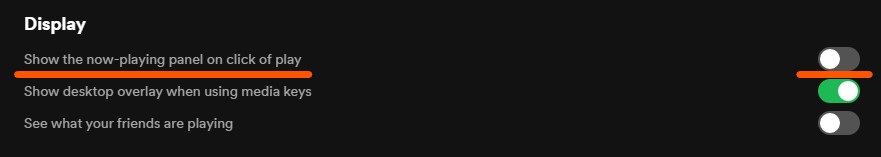 Input parameter to hide the 'Now-playing panel' · Issue #226 · SpotX-Official/SpotX · GitHub