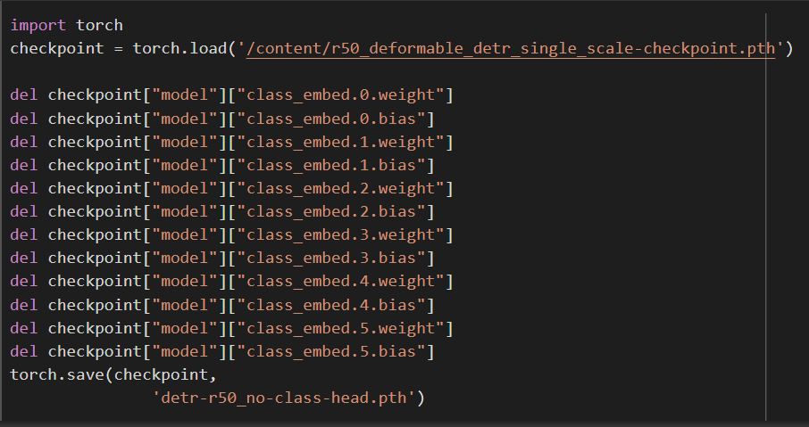 Problems with pre-training · Issue #90 · fundamentalvision/Deformable-DETR · GitHub