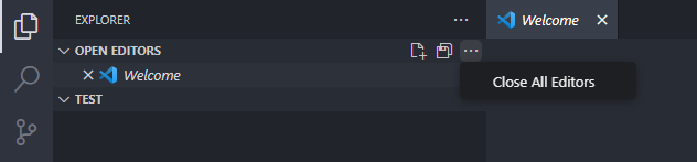Close All Editors Button Gets Minimized In Dropdown · Issue 6608 · Microsoftvscode Docs · Github