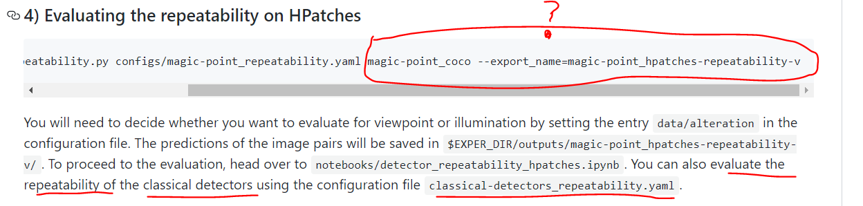 About the step 2 · Issue #149 · rpautrat/SuperPoint · GitHub