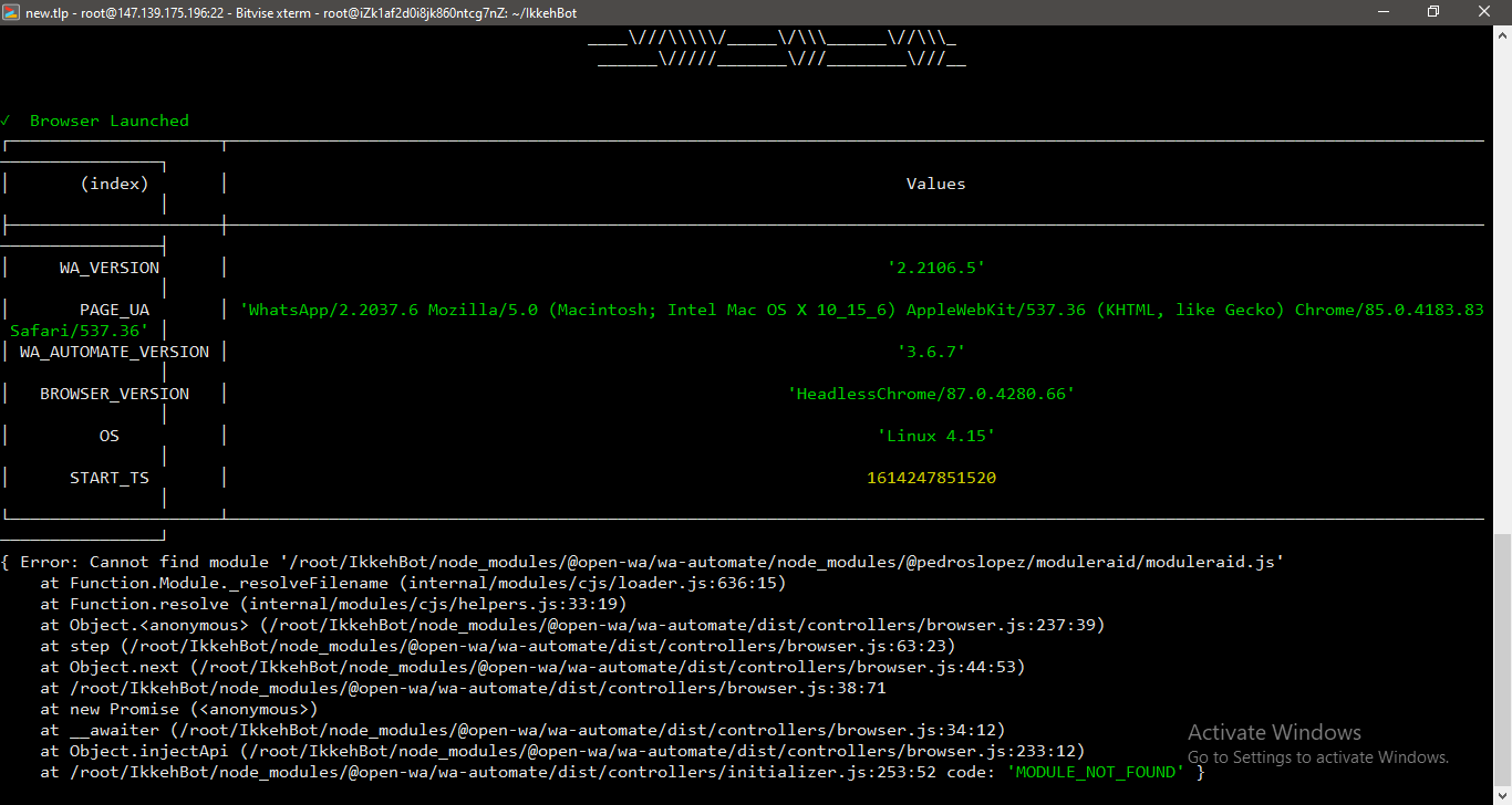 2.2106.5 · Issue #1391 · open-wa/wa-automate-nodejs · GitHub