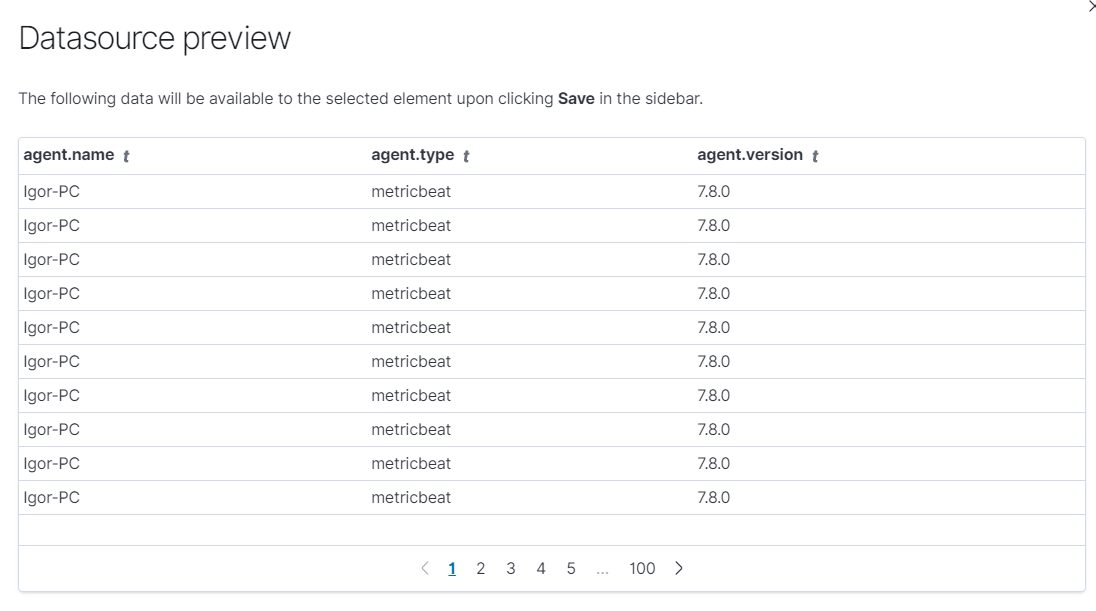 Canvas Table Element does not display data, but Preview displays data OK · Issue #75395 ...