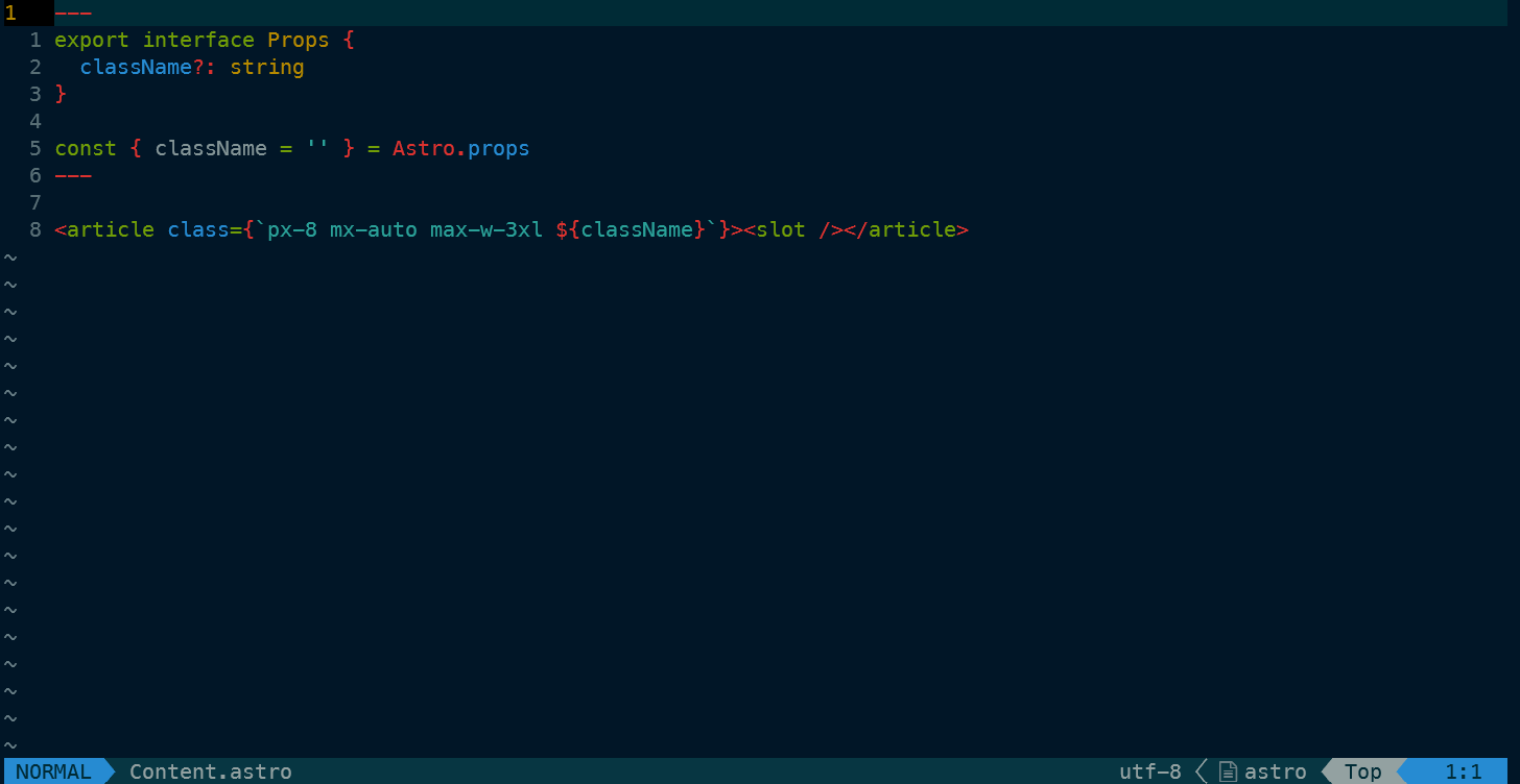 No highlights in HTML · Issue #81 · craftzdog/dotfiles-public · GitHub