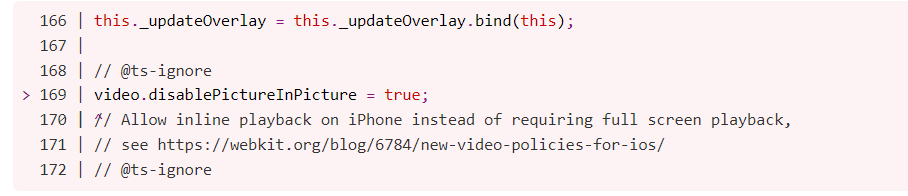 disablePictureInPicture · Issue #150 · nimiq/qr-scanner · GitHub