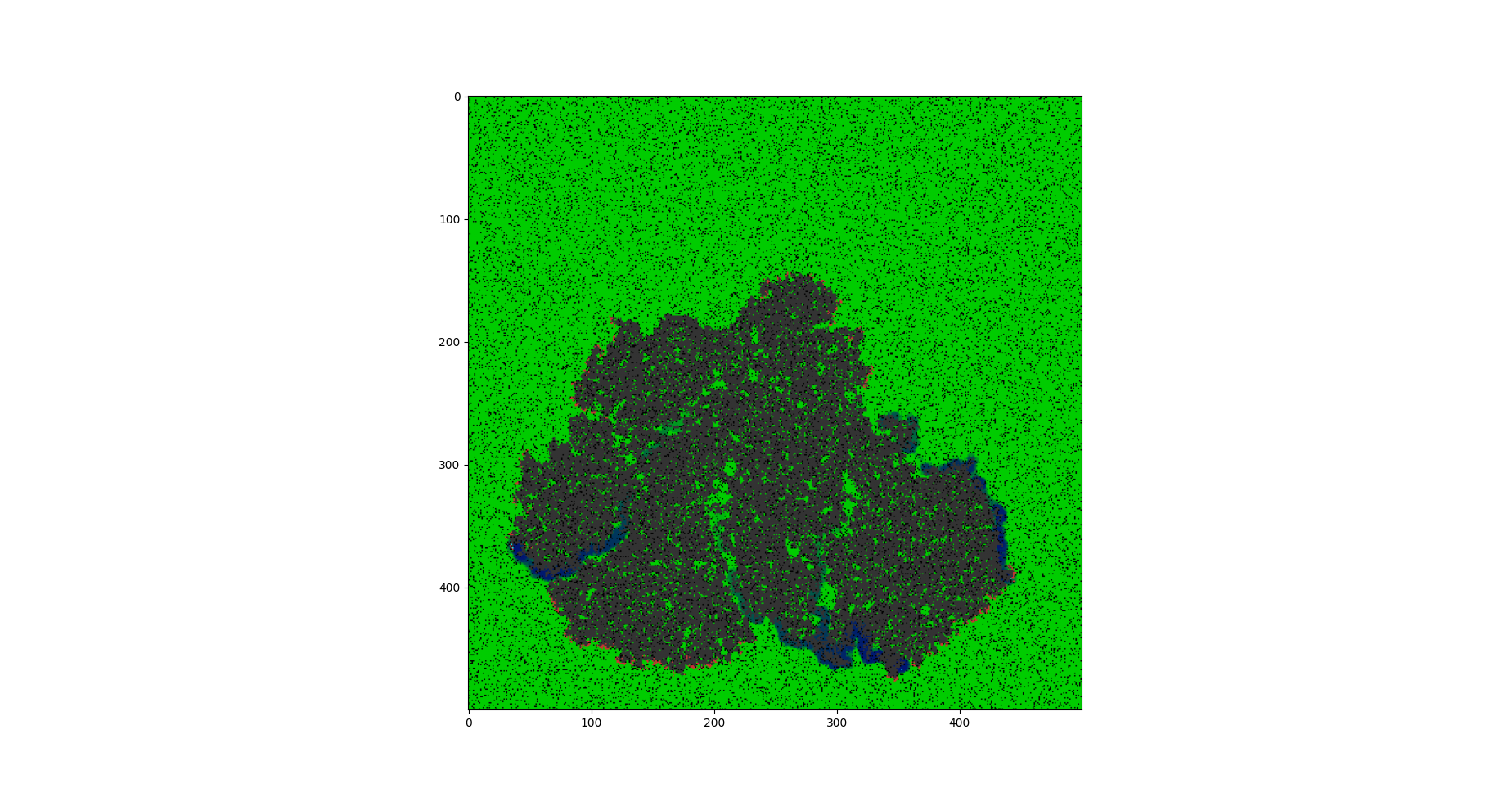Github Crizomb Forest Fire Forest Fire Simulation In Python With