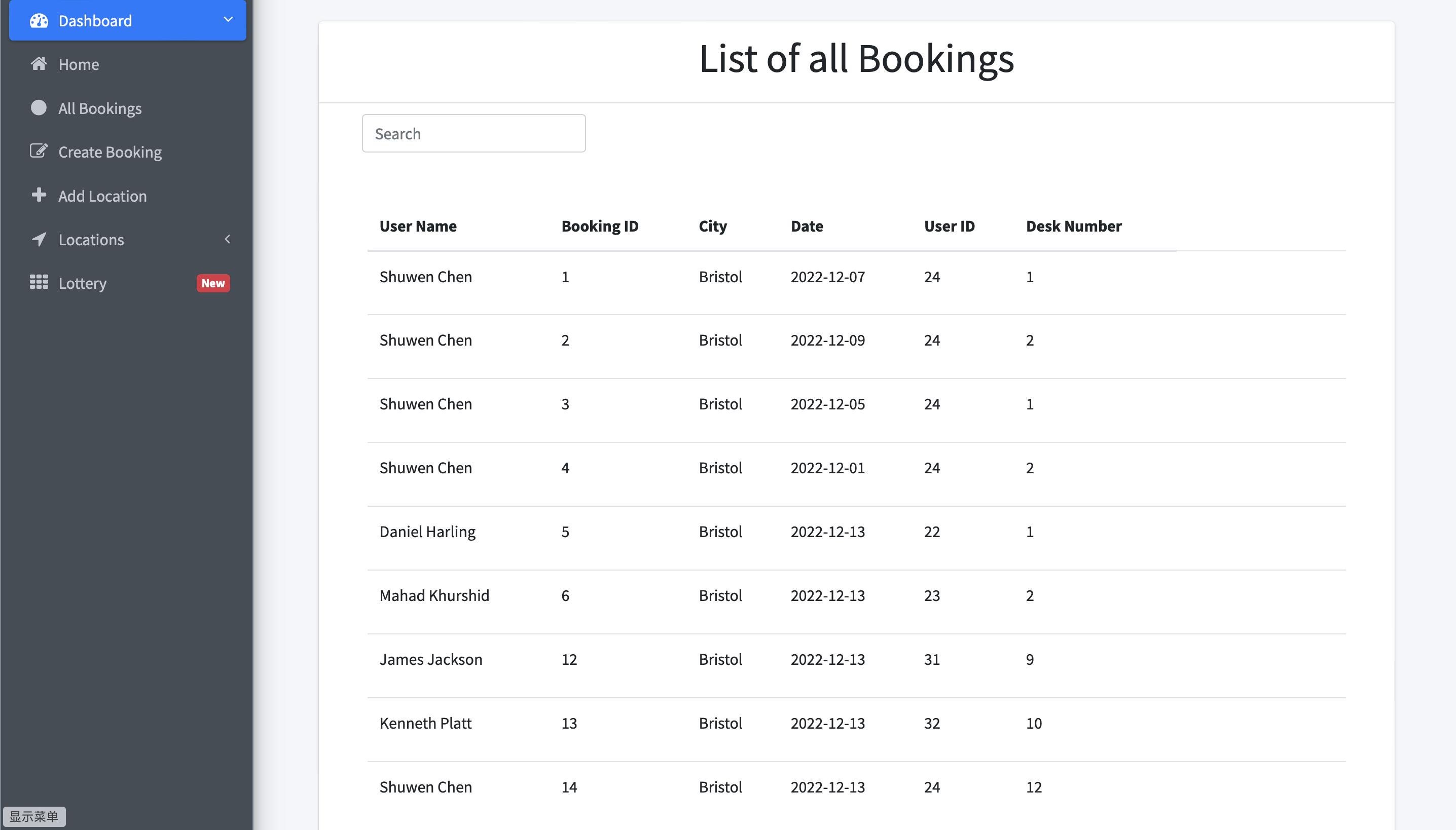 GitHub - chansukman/office-desk-booking-system: The first client project