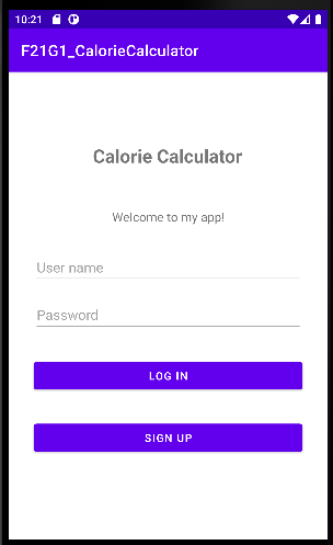GitHub - Khang-Truong/F21G1_CalorieCalculator: This is a project for ...