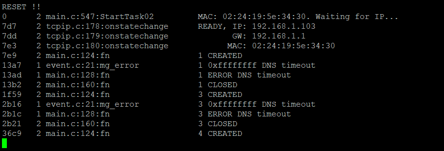 Mqtt Error Dns Timeout · Issue 2291 · Cesantamongoose · Github