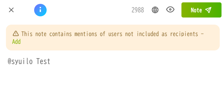 Hints that do not specify a "mention" do not disappear automatically · Issue #10230 · misskey ...