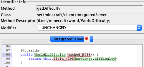 Methods overridden from a superclass do not show mapped names · Issue ...