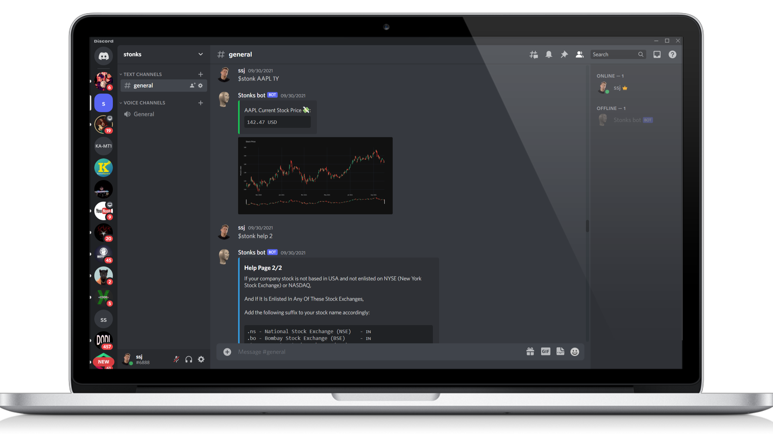 GitHub - ShubhJoshi-557/Stonks-Bot: Stonks bot is a Discord Bot for all the Stock Market/Crypto ...