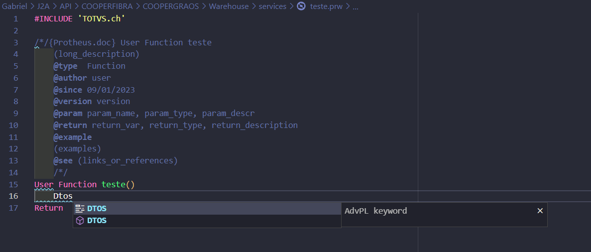 Problema ao carregar snippets dentro do VSCode · Issue #966 · totvs/tds ...