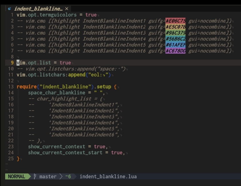It does not work in the c file · Issue #375 · lukas-reineke/indent-blankline.nvim · GitHub