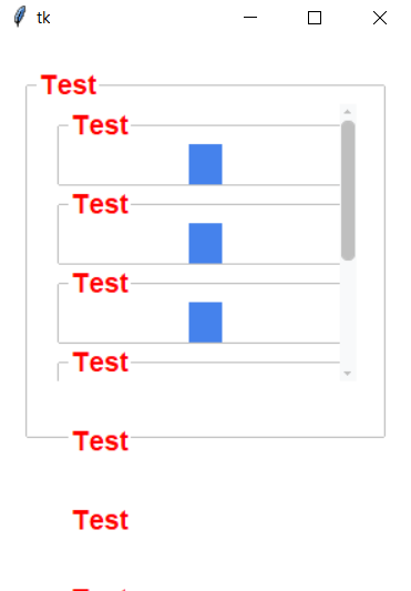 ScrolledFrame issues with LabelFrame · Issue #410 · israel-dryer ...