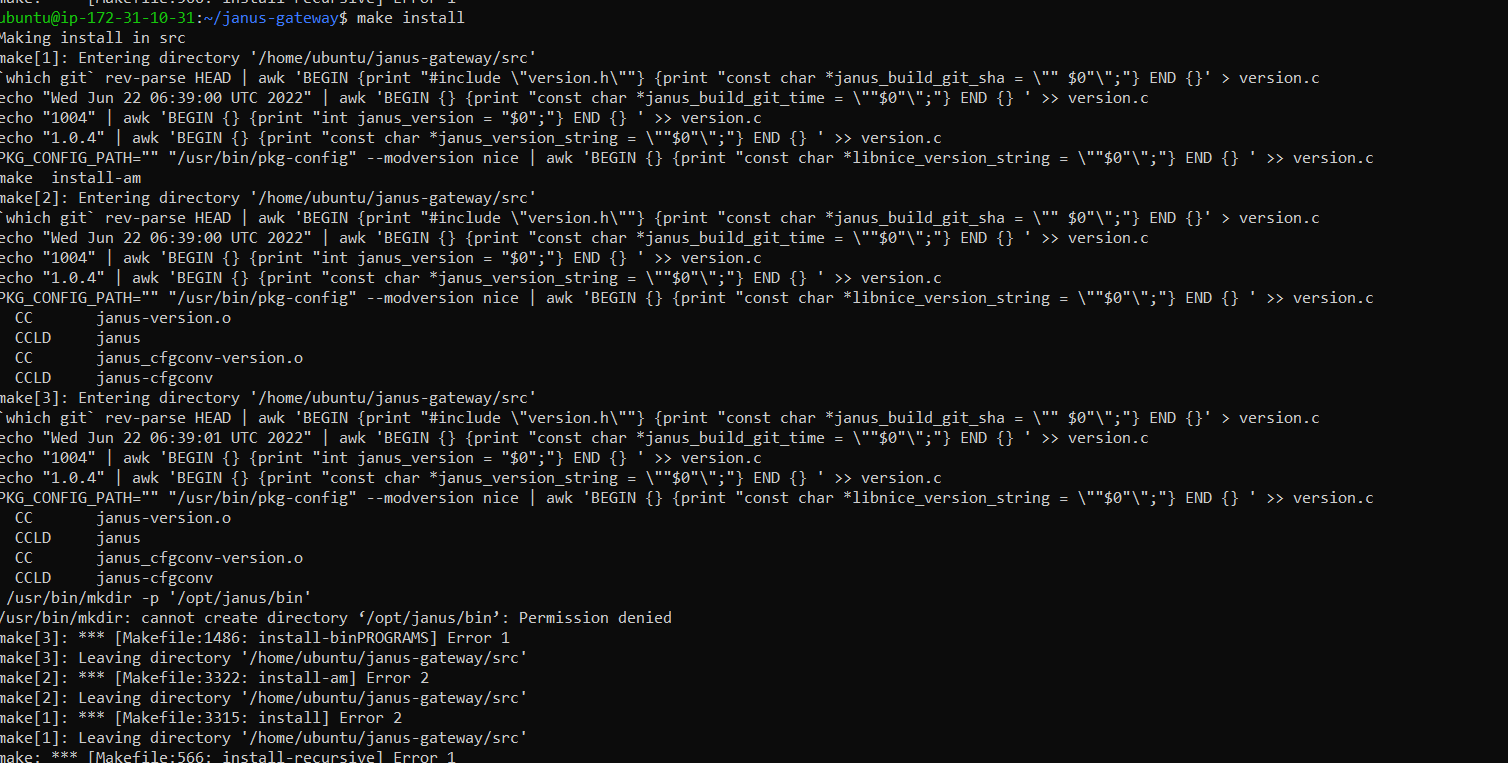 Issue with #846 on compiling · Issue #860 · meetecho/janus-gateway · GitHub