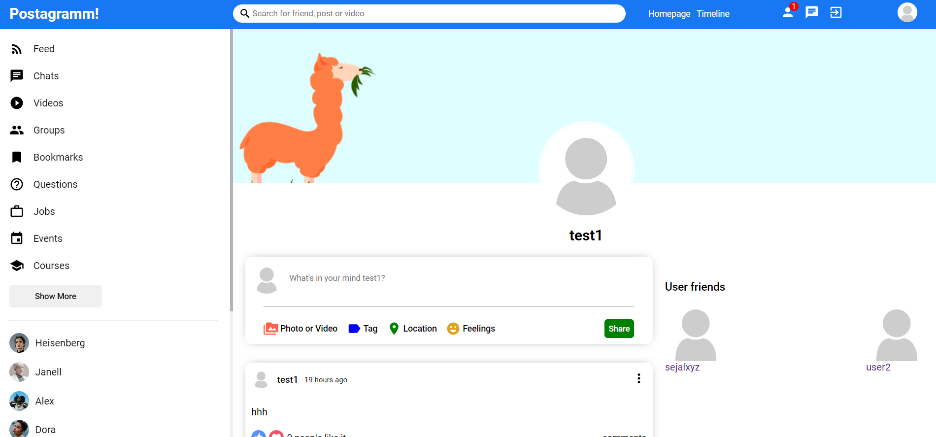 GitHub - sejalrai23/Postagram
