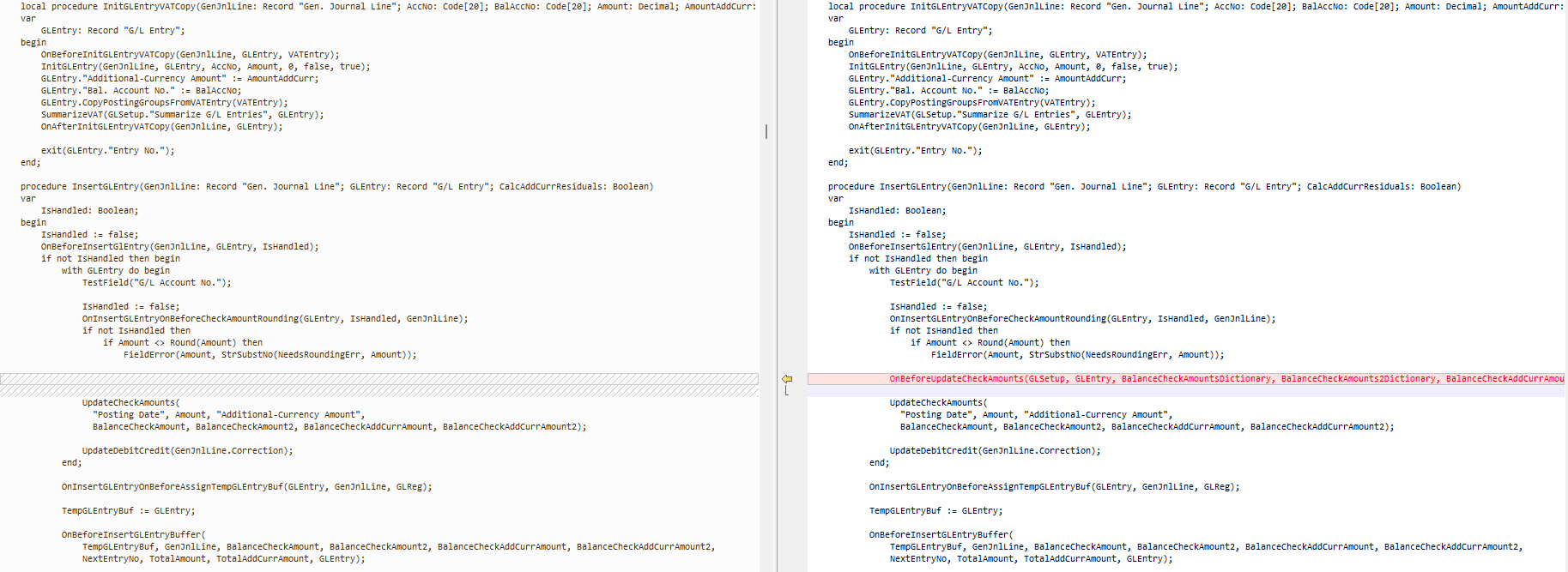 [Event Request] - Codeunit 13 "Gen. Jnl.-Post Batch" - procedure OnBeforeUpdateCheckAmounts ...