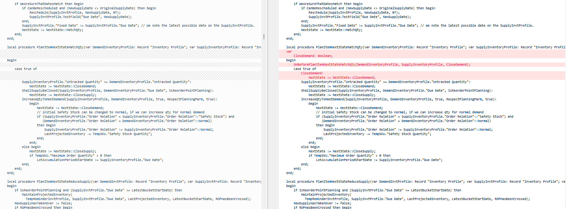 [Event Request] - Codeunit 99000854 "Inventory Profile Offsetting" - procedure ...