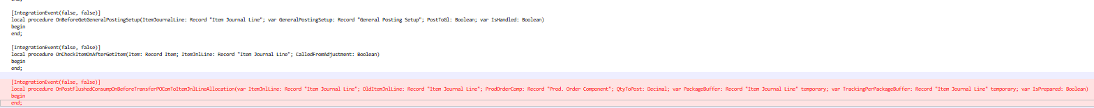 [Event Request] - Codeunit 22 "Item Jnl.-Post Line" - procedure ...