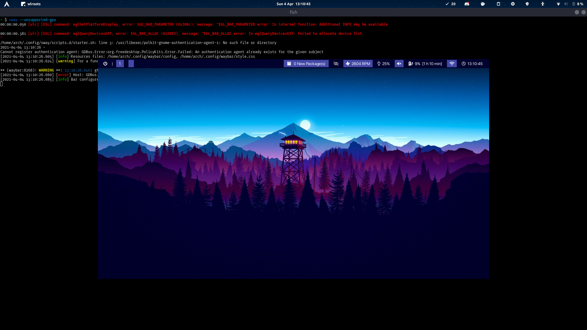 Sway does not open after pci remove. · Issue #6154 · swaywm/sway · GitHub