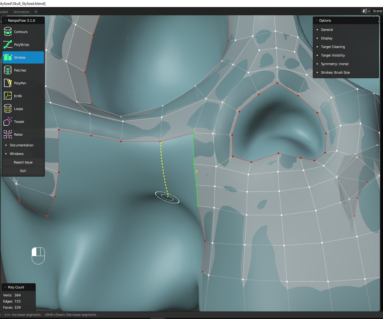 [BUG] Strokes: Unhandled Exception Caught: Exception caught · Issue #958 · CGCookie/retopoflow ...