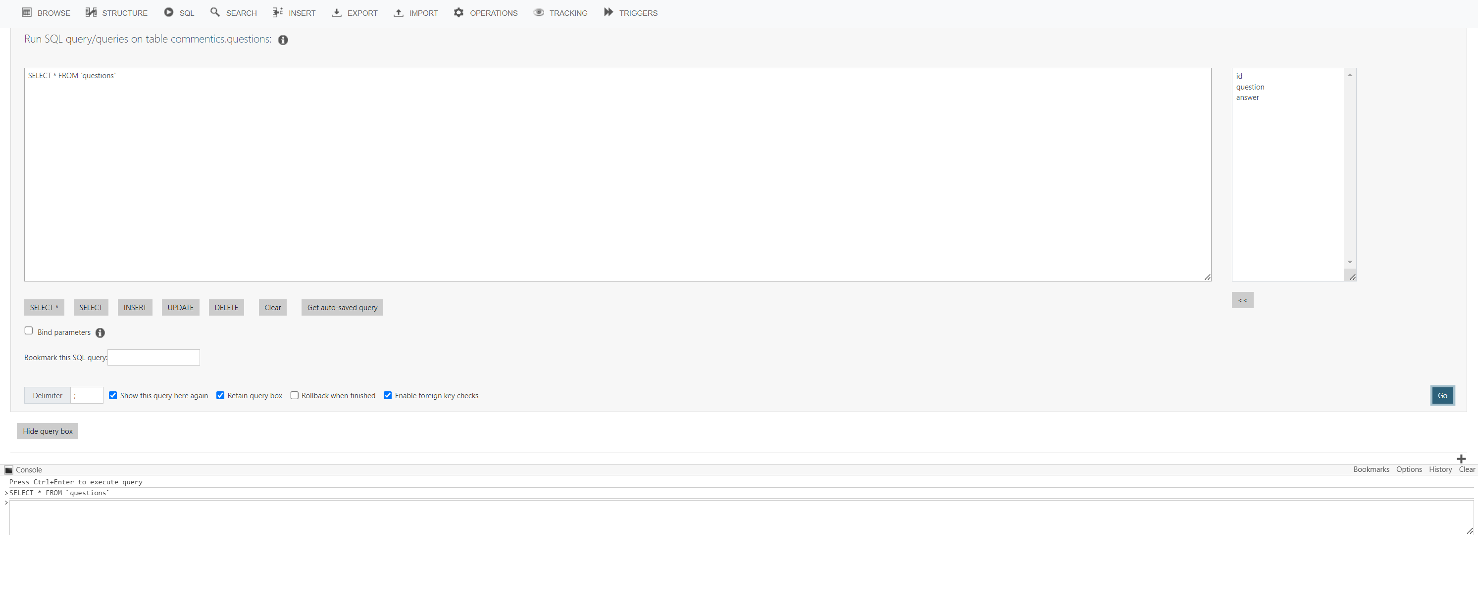 Nothing happens · Issue #18339 · phpmyadmin/phpmyadmin · GitHub