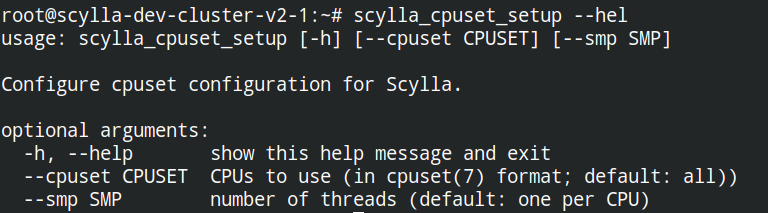 Scyllacpusetsetup Default Cpuset Value · Issue 11812 · Scylladbscylladb · Github