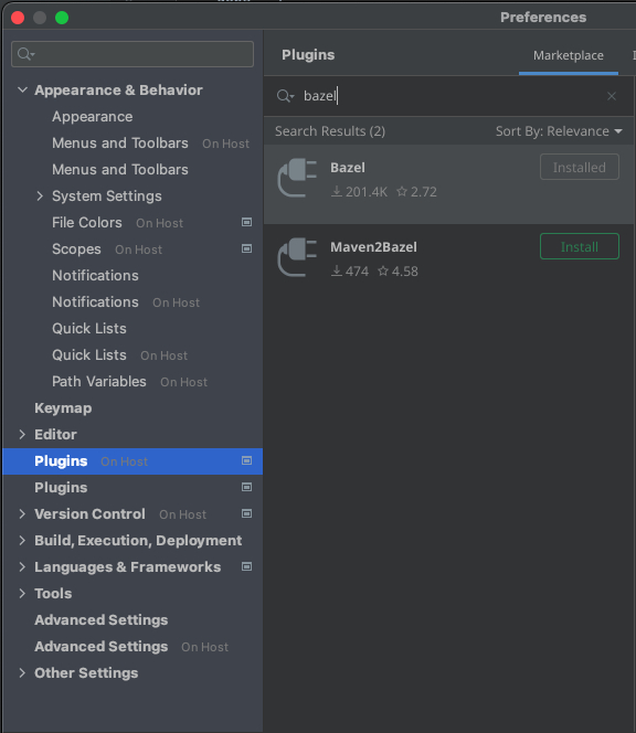 Bazel plugin not available in remote development mode (JetBrains Gateway) · Issue #3152 ...