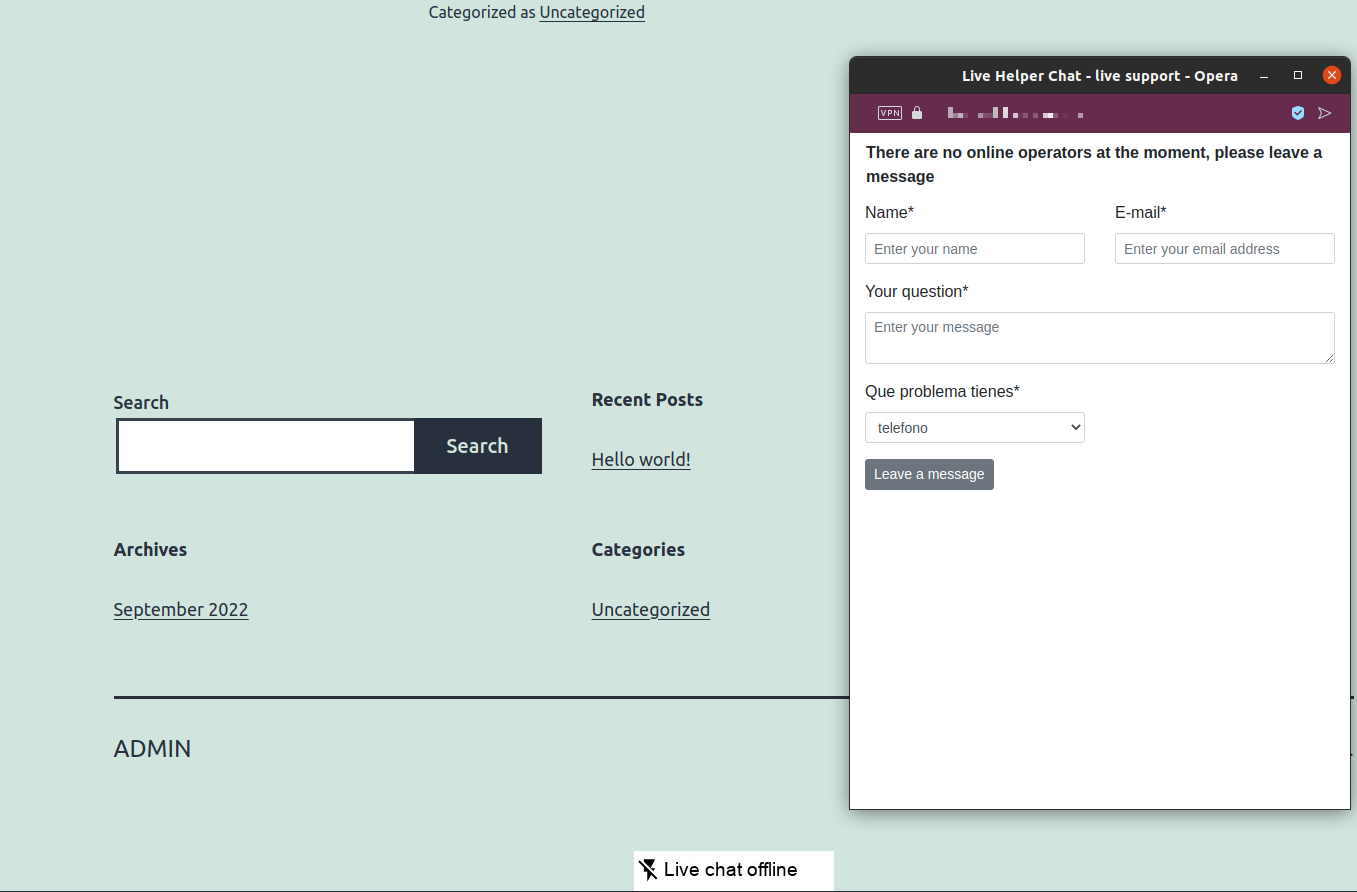Few questions about the chat · Issue #1788 · LiveHelperChat/livehelperchat · GitHub