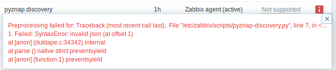 discovery issue · Issue #1 · sebastian13/zabbix-template-pyznap · GitHub