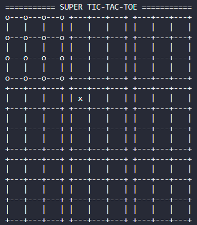 GitHub - devswordfish/super-tic-tac-toe