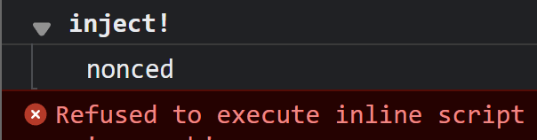 Behavior of inline nonce/hash script if source text is modified between ...