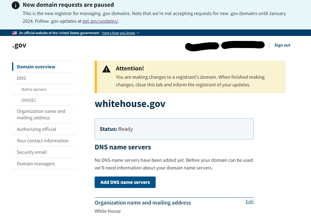 BUG: User is not informed of failure in EPP call resulting in missing data in view. · Issue ...