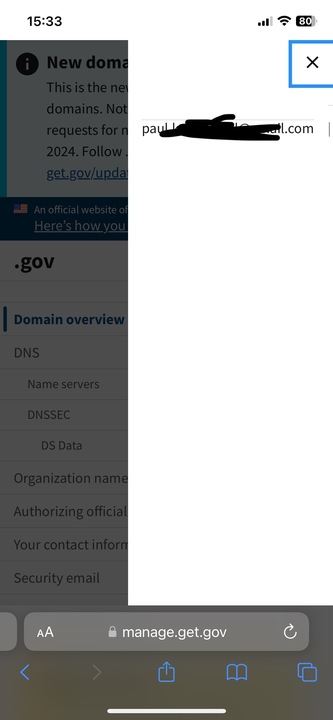 UX: On Mobile, the Sign Out option is difficult to find on the menu. · Issue #1360 · cisagov ...