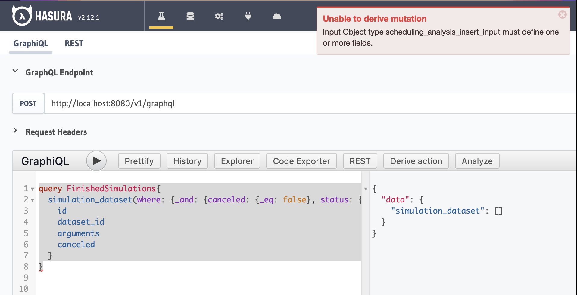 Fix GraphQL Schema Issue · Issue #857 · NASA-AMMOS/aerie · GitHub
