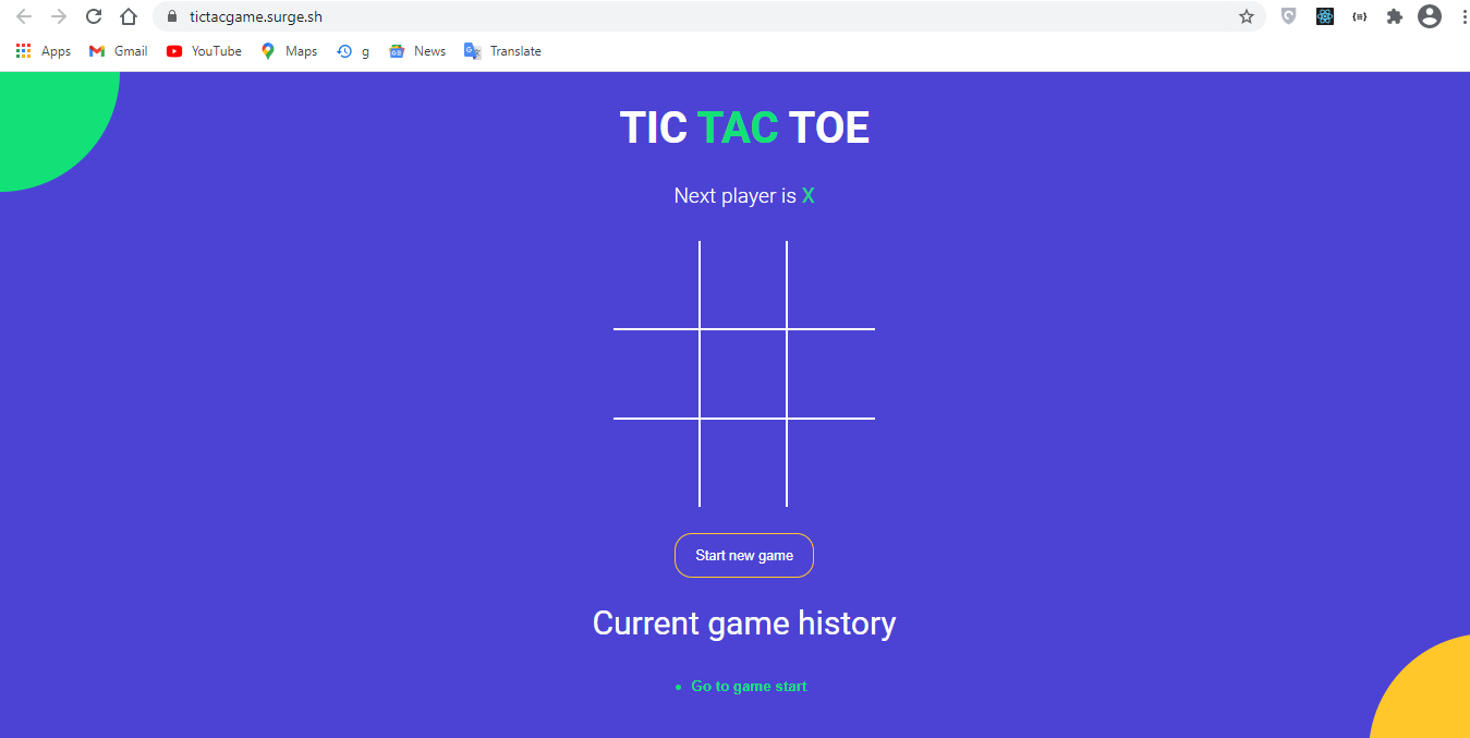 tic-tac-toe - Codesandbox