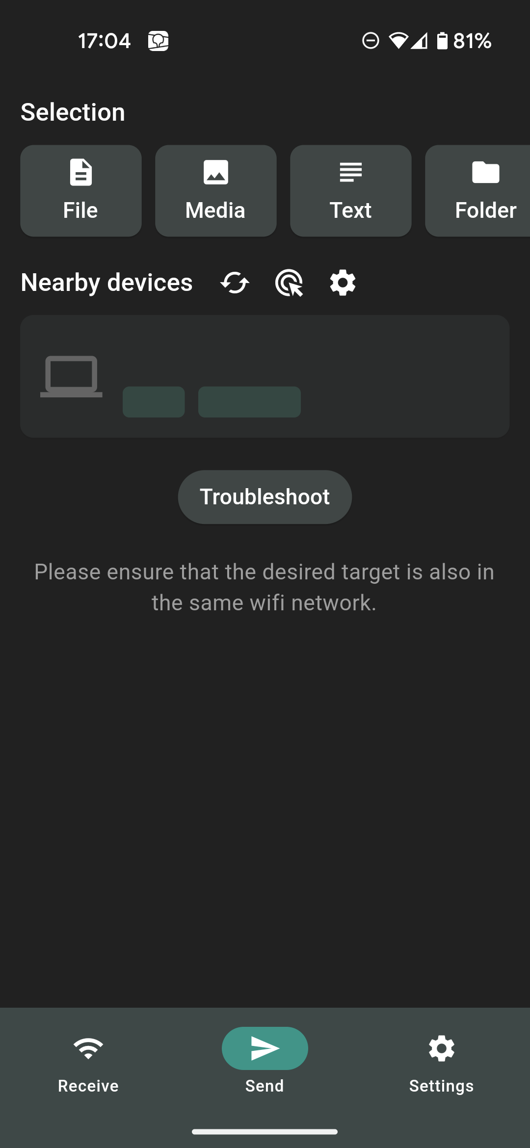 Nearby devices are not seen · Issue #414 · localsend/localsend · GitHub