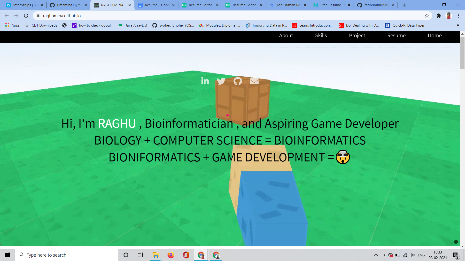 GitHub - umamina11/Portfolio-Website-Template: A portfolio website provides professional ...