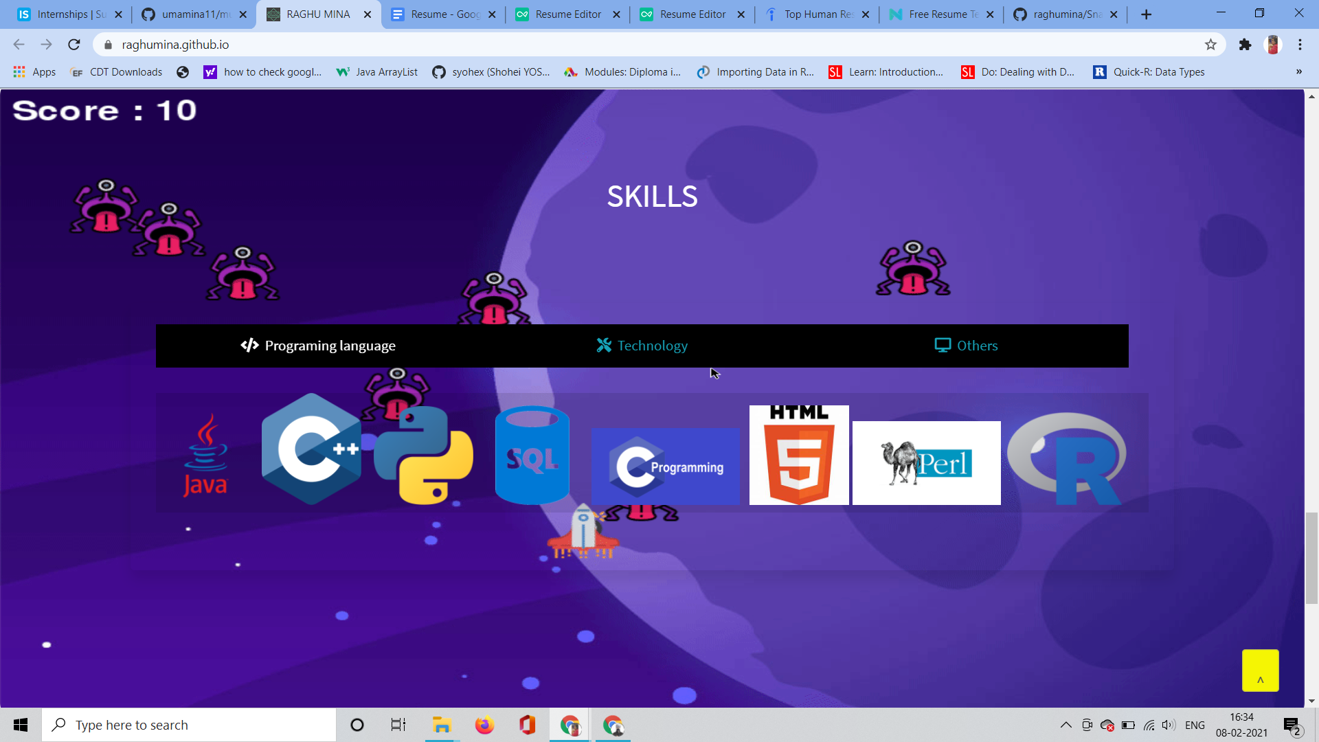 GitHub - umamina11/Portfolio-Website-Template: A portfolio website provides professional ...