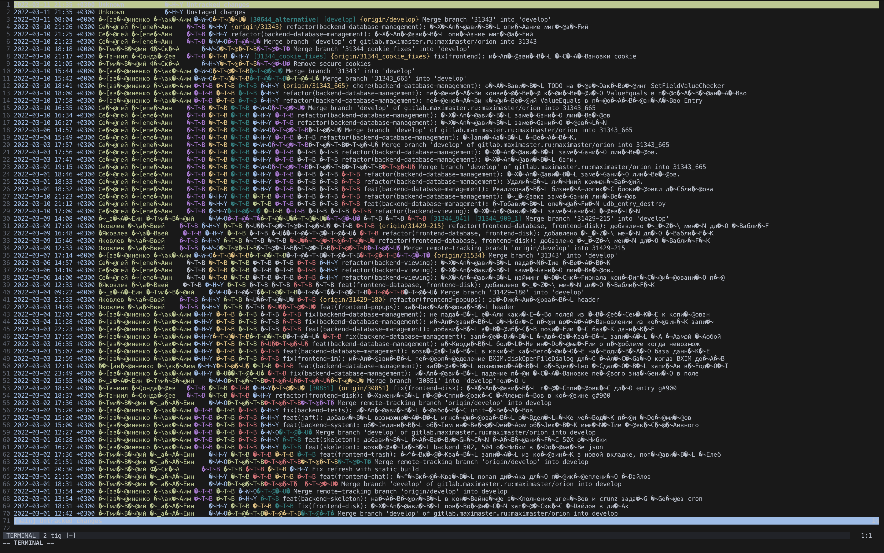 Broken cyrillic encoding in a terminal mode · Issue #17681 · neovim ...
